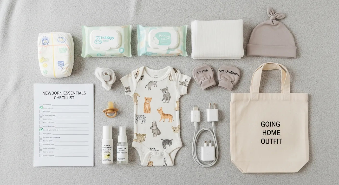 newborn essentials list for hospital – Baby Kid Squad